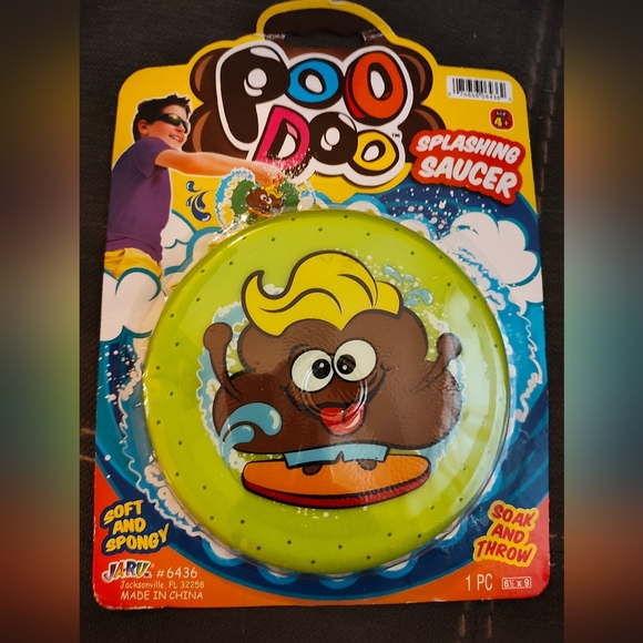 Ja-ru | Toys | Poo Doo Splashing Saucer Pool Toy New Green | Poshmark